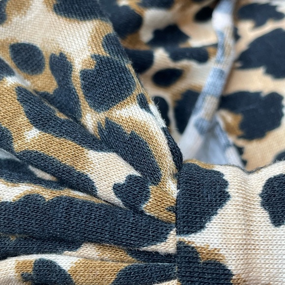 Accessories | Leopard Print Knit Weave Headband Cozy Trendy And ...